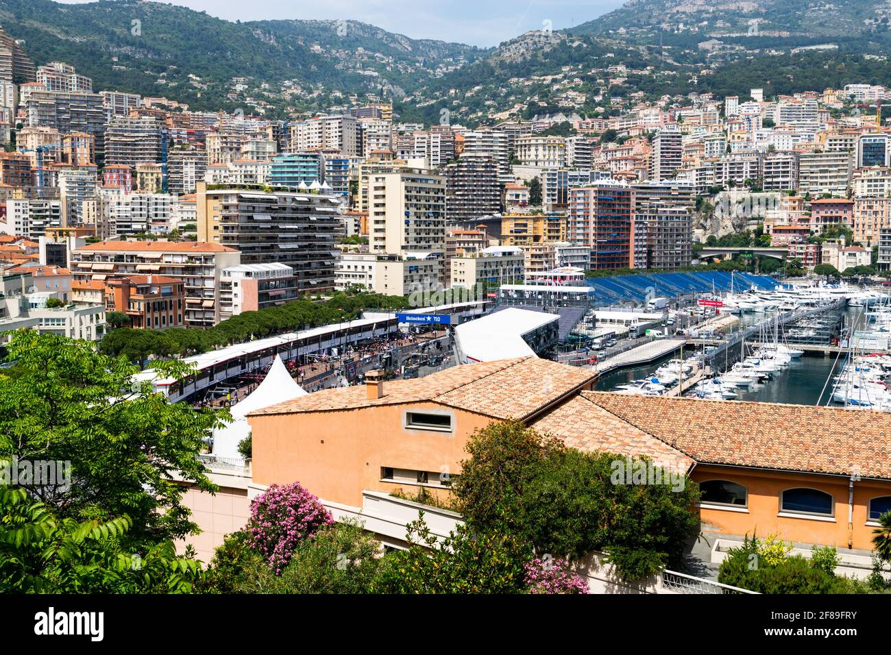 Skyscrapers and buildings in Monaco Stock Photo - Alamy