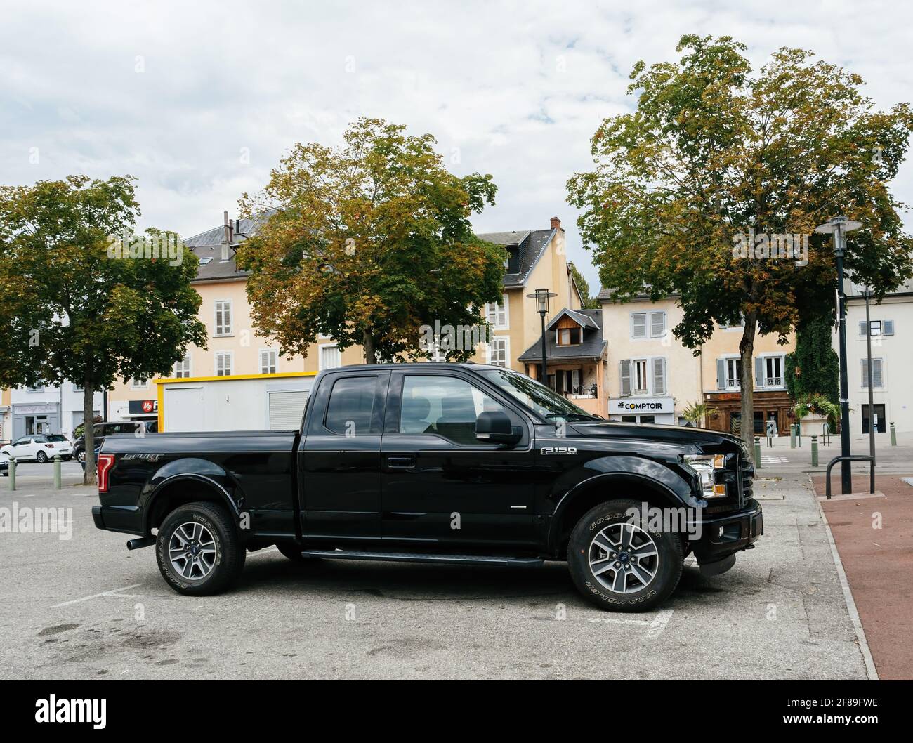 Pick Up Truck Side View Ford