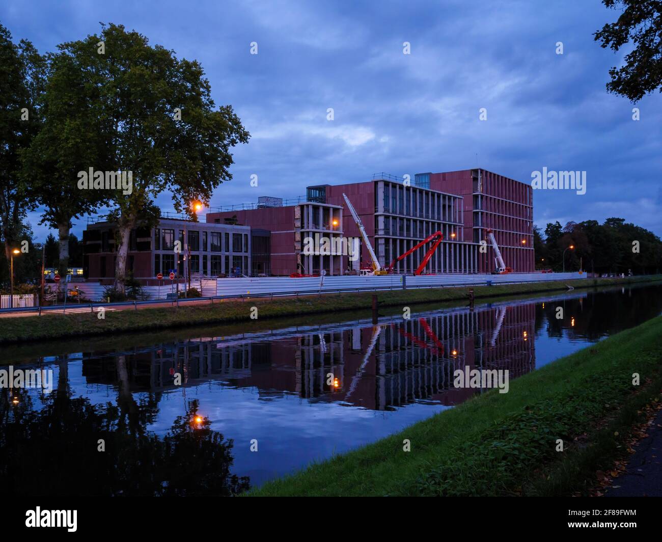 Construction process of Embassy of Turkey in Strasbourg Stock Photo - Alamy
