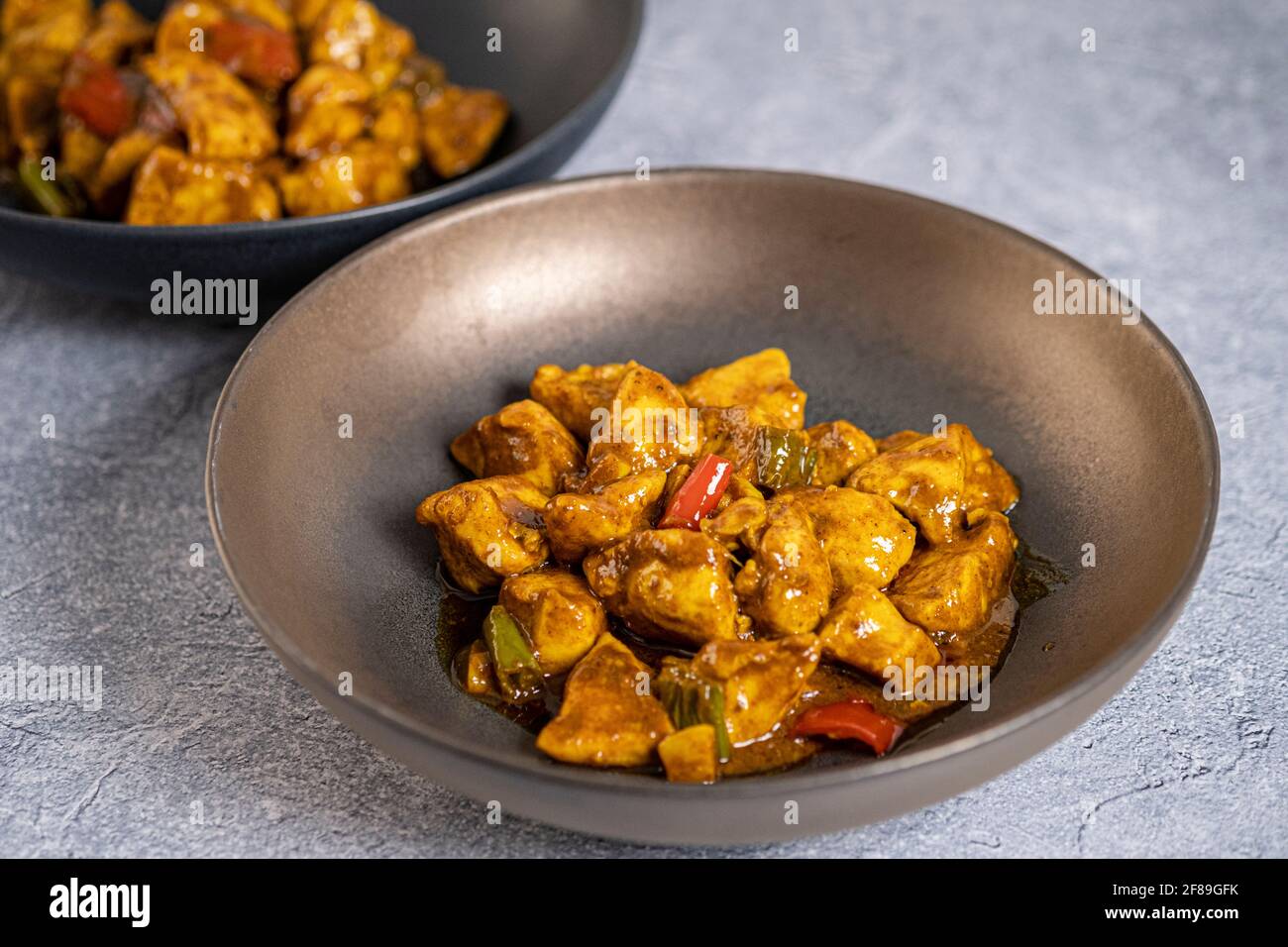 Chinese style chicken curry Stock Photo - Alamy