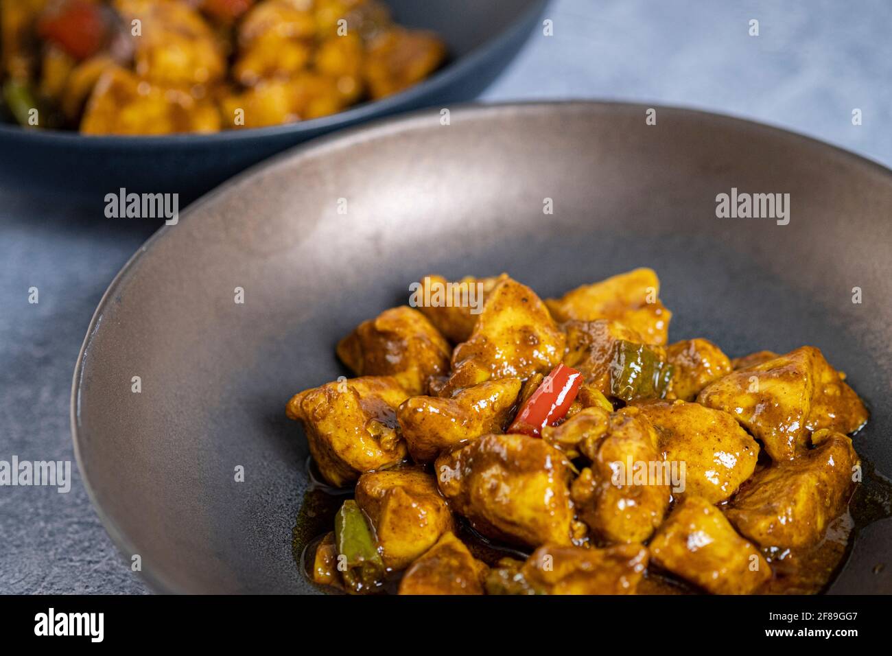Chinese style chicken curry Stock Photo - Alamy