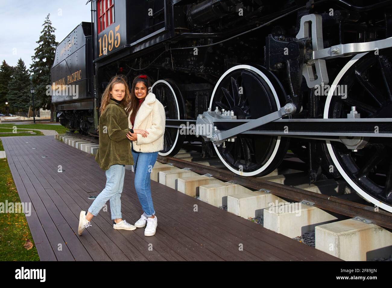 Two girls best friends since kindergarten, reuniting and having a fun ...