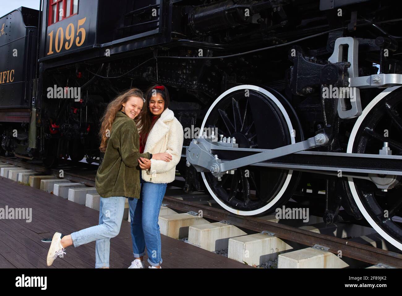 Two girls best friends since kindergarten, reuniting and having a fun ...