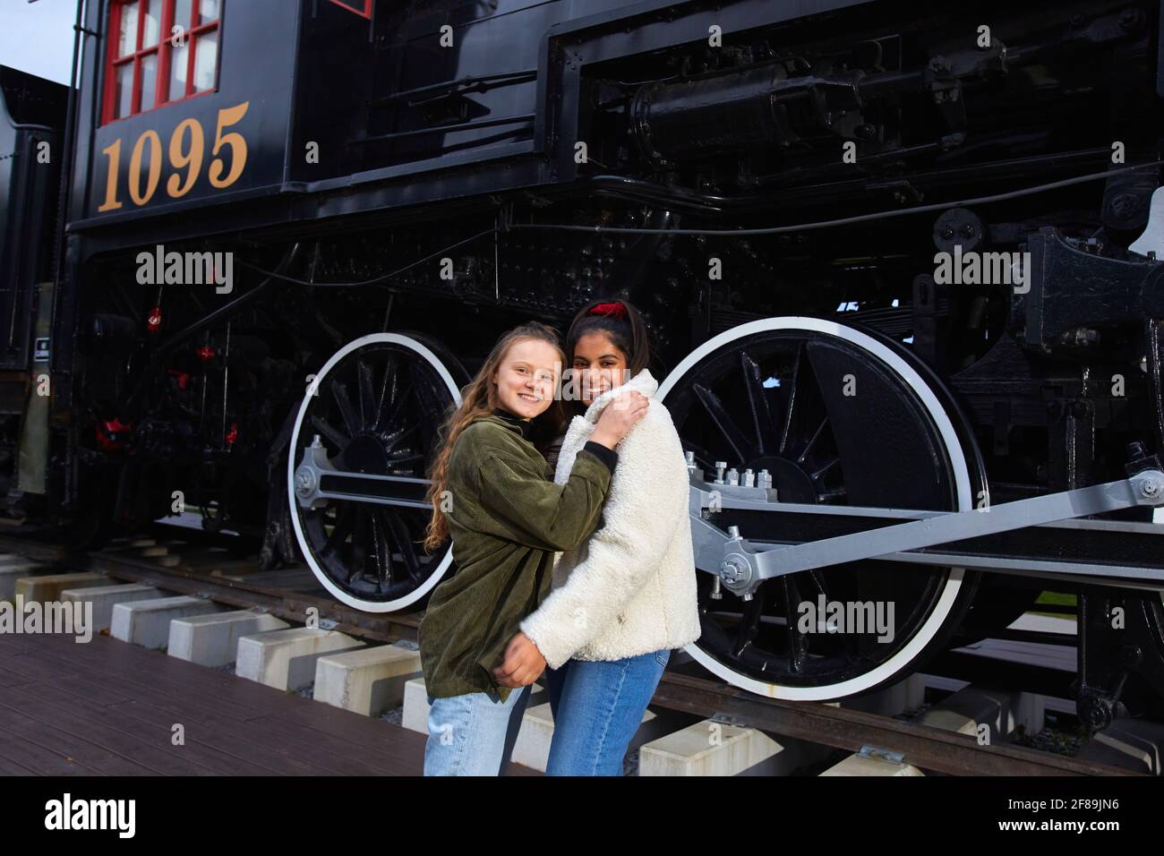 Two girls best friends since kindergarten, reuniting and having a fun ...