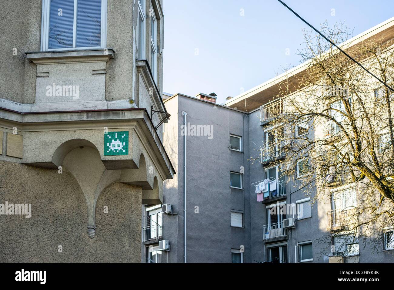 Invader street art hi-res stock photography and images - Alamy