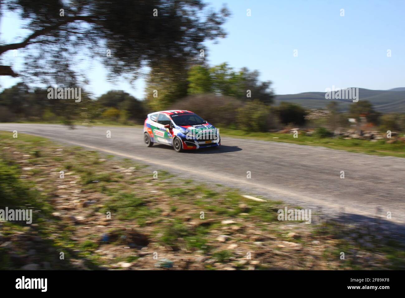 Bodrum, Turkey. 11 April 2021: The first race of the Turkiye Otomobil ...