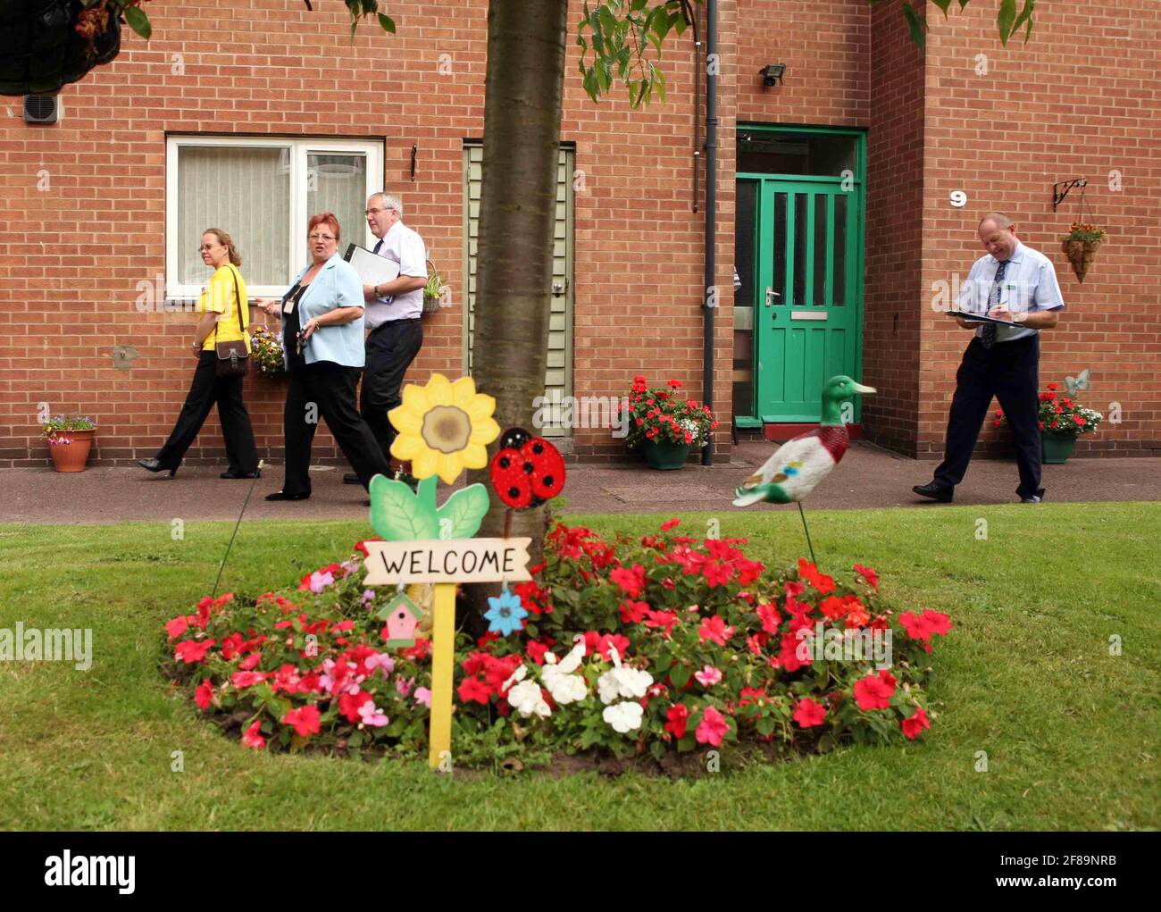 Nottingham in Bloom.... Judging in the BRITAIN IN BLOOM competition is ...