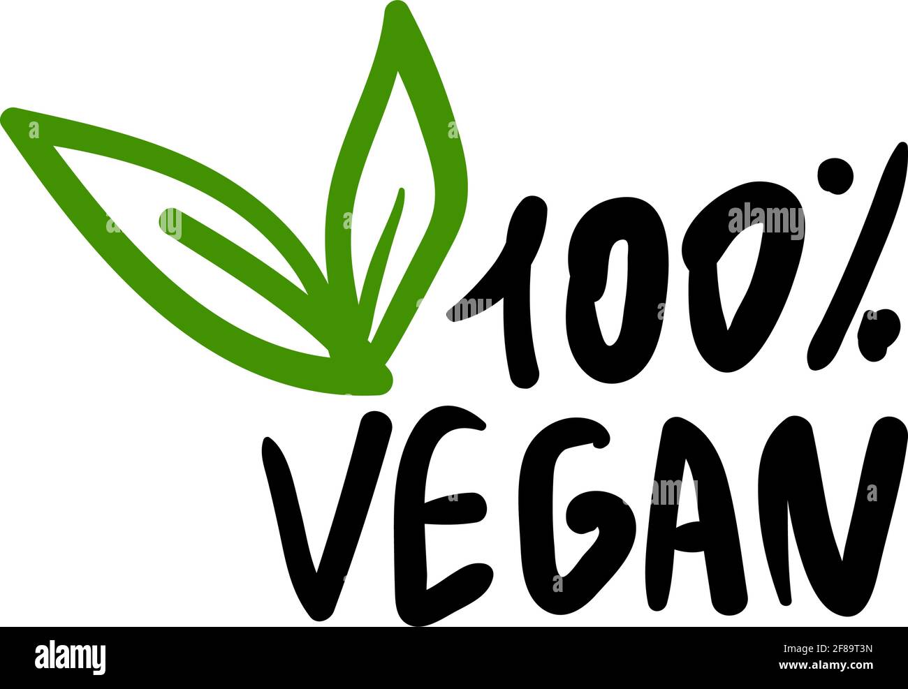 vegan logo vector