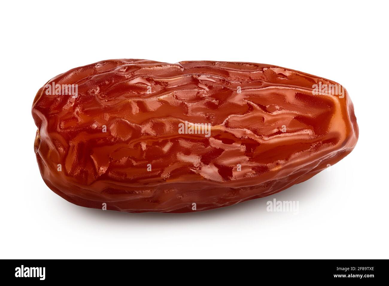 Dates isolated on white background with clipping path and full depth of ...