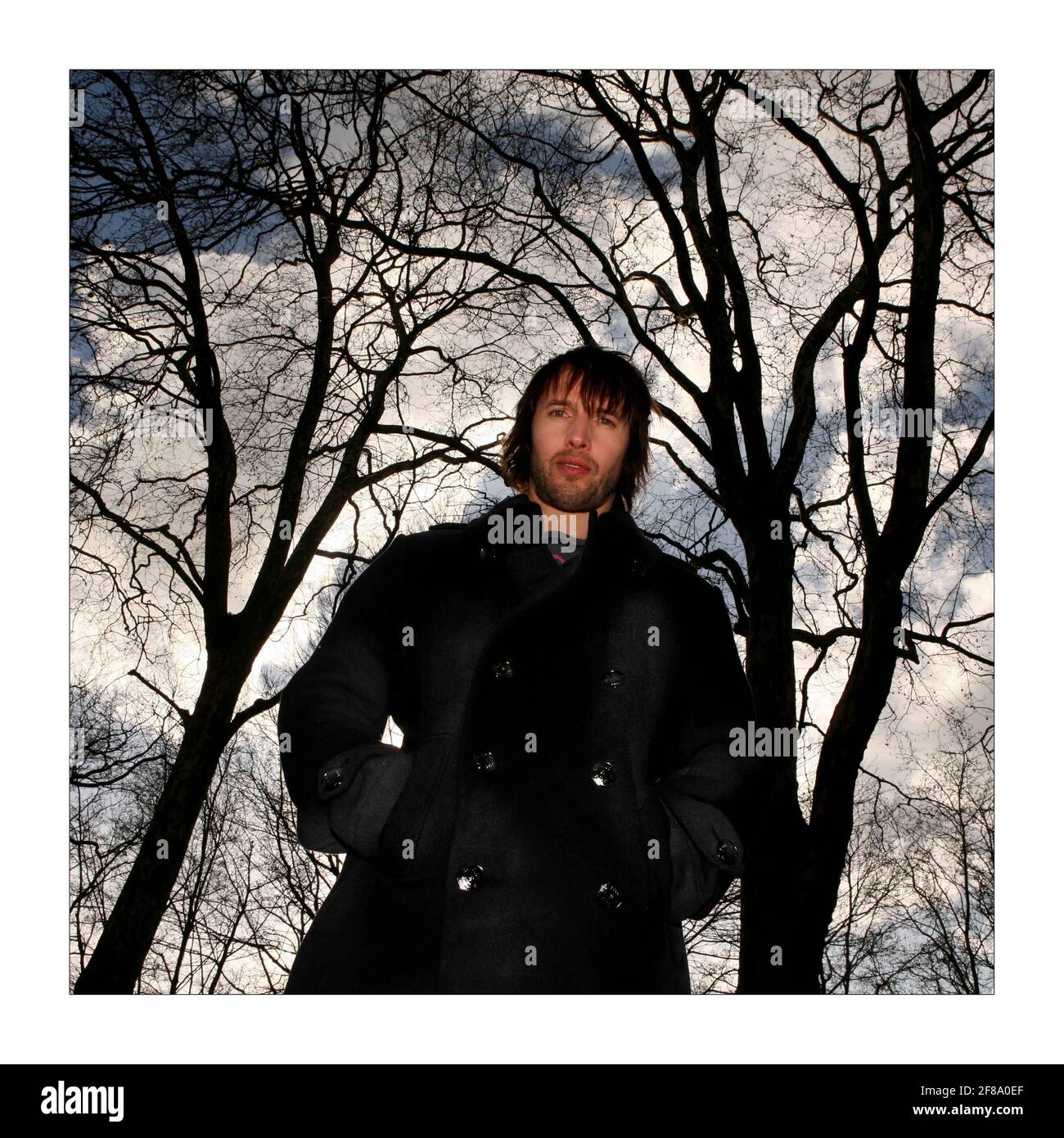 James Blunt.... Singer photographed in London ahead of 08 European ...