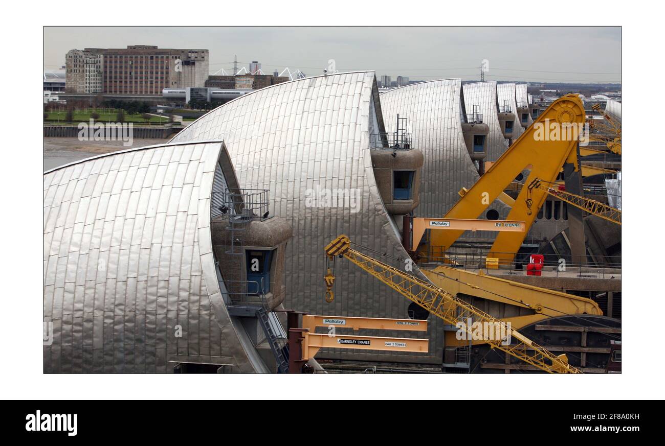 Thames BarrierTo prevent a tidal wave of panic as disaster movie Flood ...