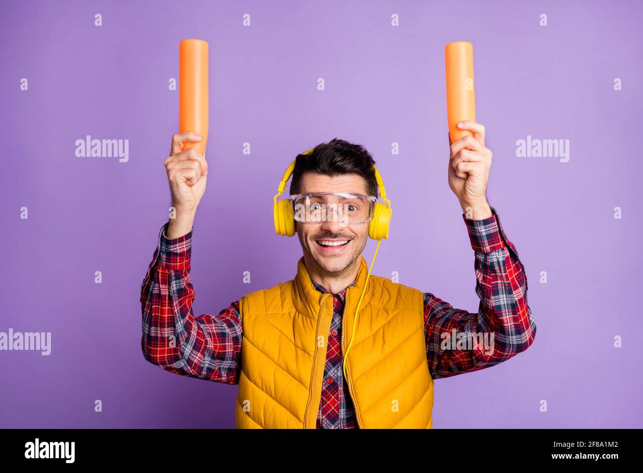 Aircraft marshaller hi-res stock photography and images - Alamy