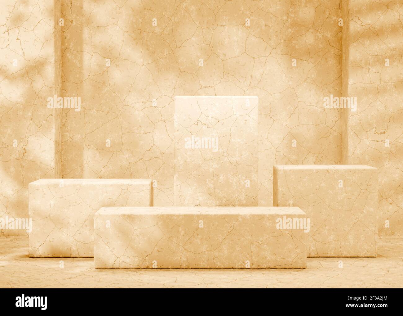 Mockup podium for branding, packaging and cosmetic presentation Stock ...