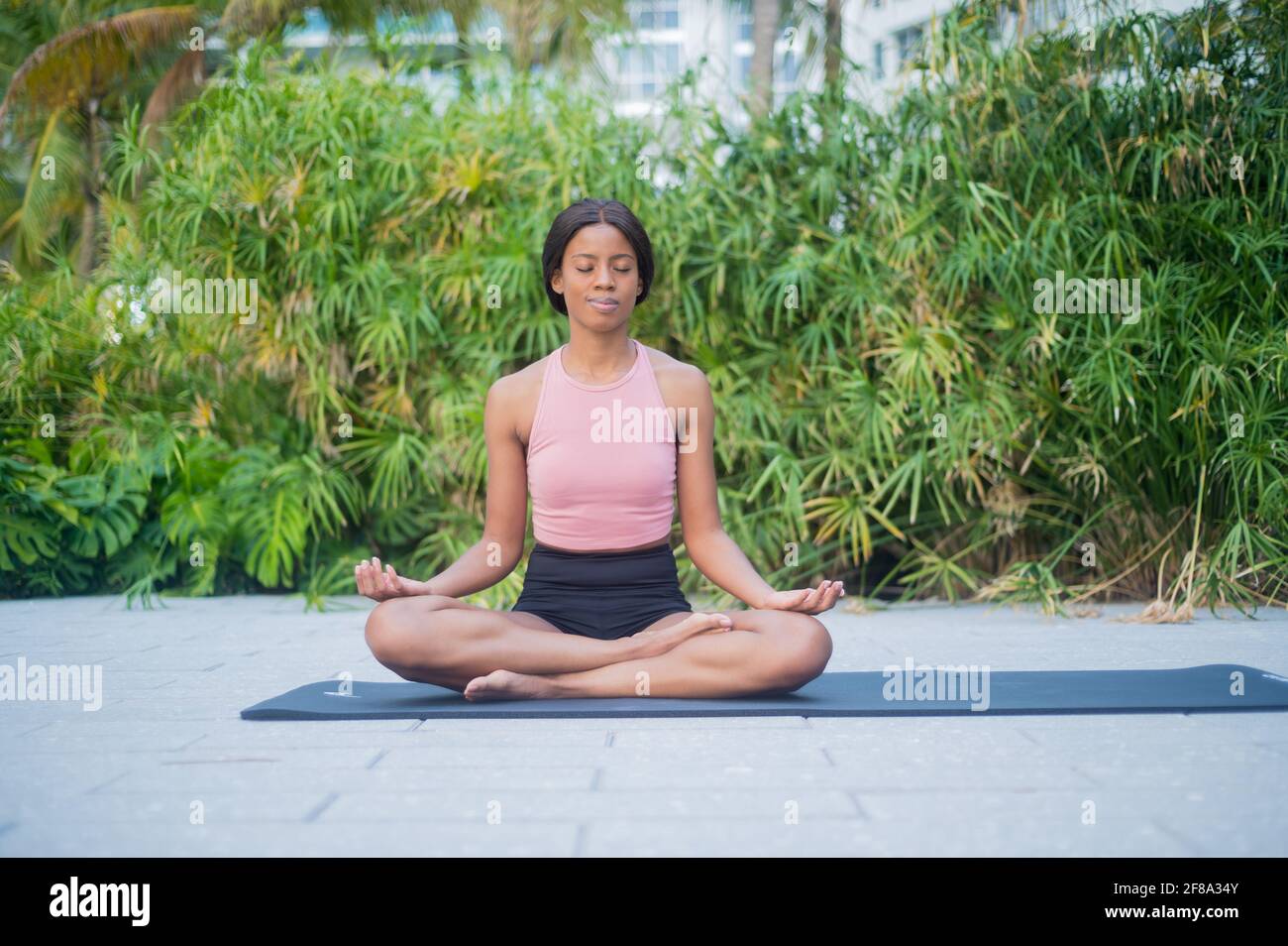 African american female fitness model hi-res stock photography and ...