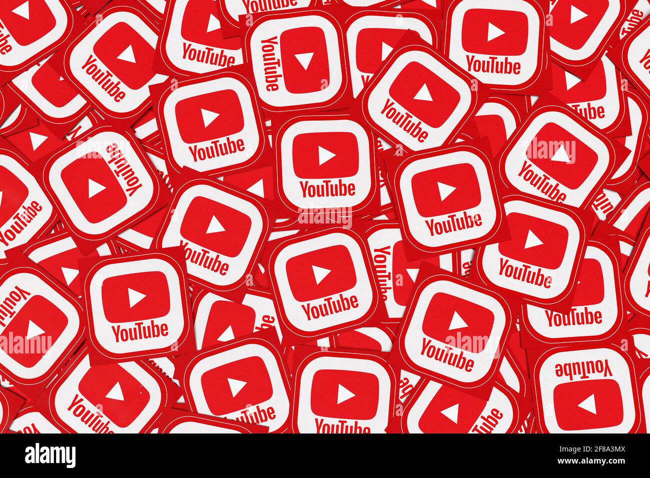 Youtube, Social Media Background Design Stock Photo - Alamy