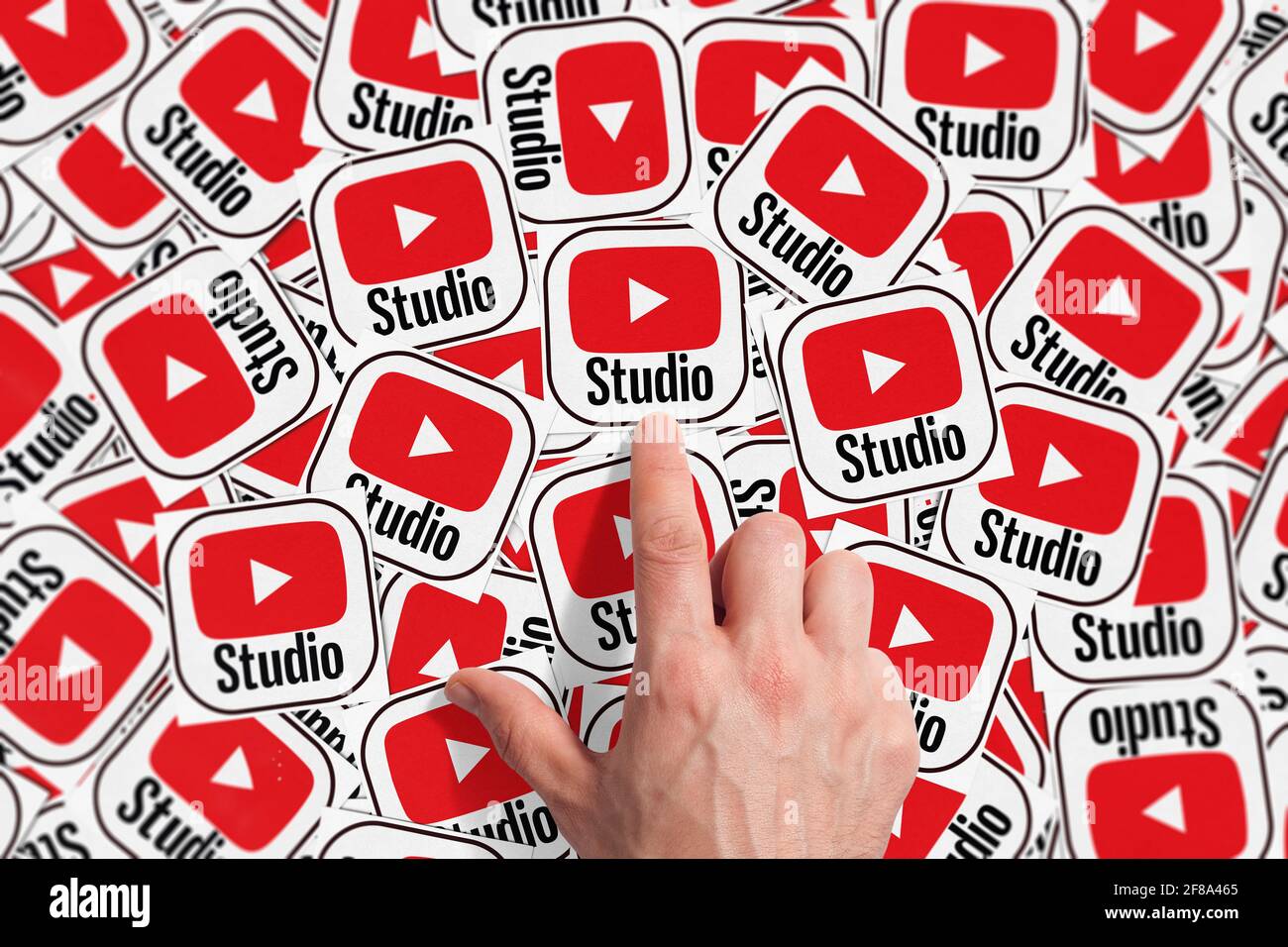Youtube, Social Media Background Design Stock Photo - Alamy