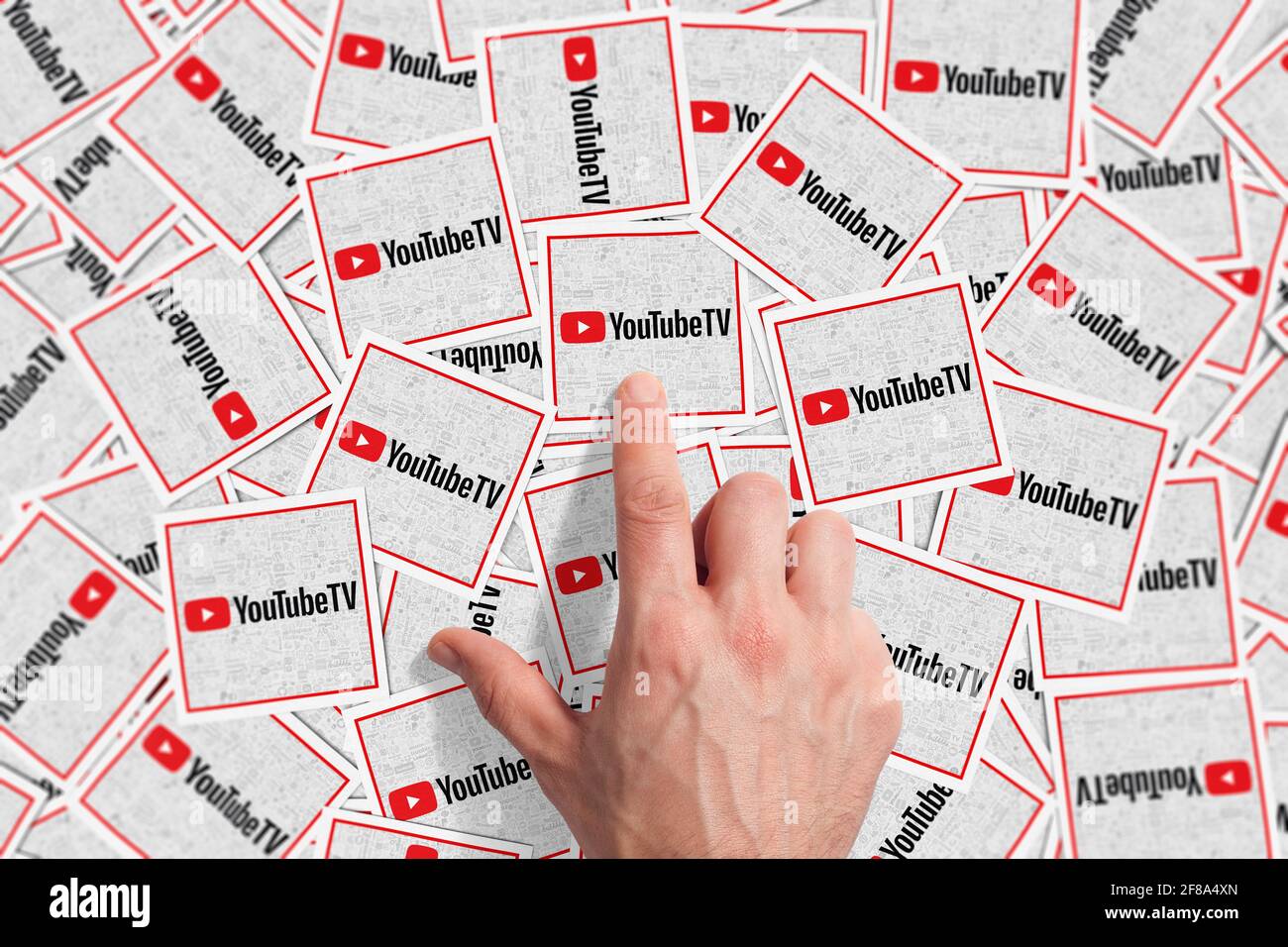 Youtube, Social Media Background Design Stock Photo - Alamy