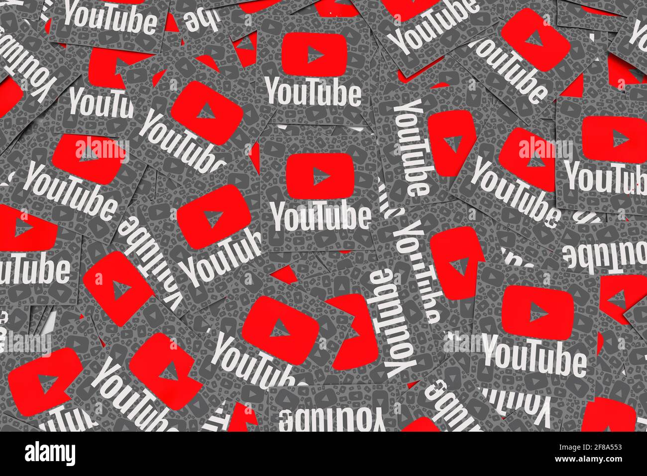 Youtube, Social Media Background Design Stock Photo - Alamy