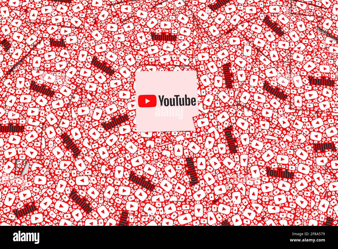 Youtube, Social Media Background Design Stock Photo - Alamy