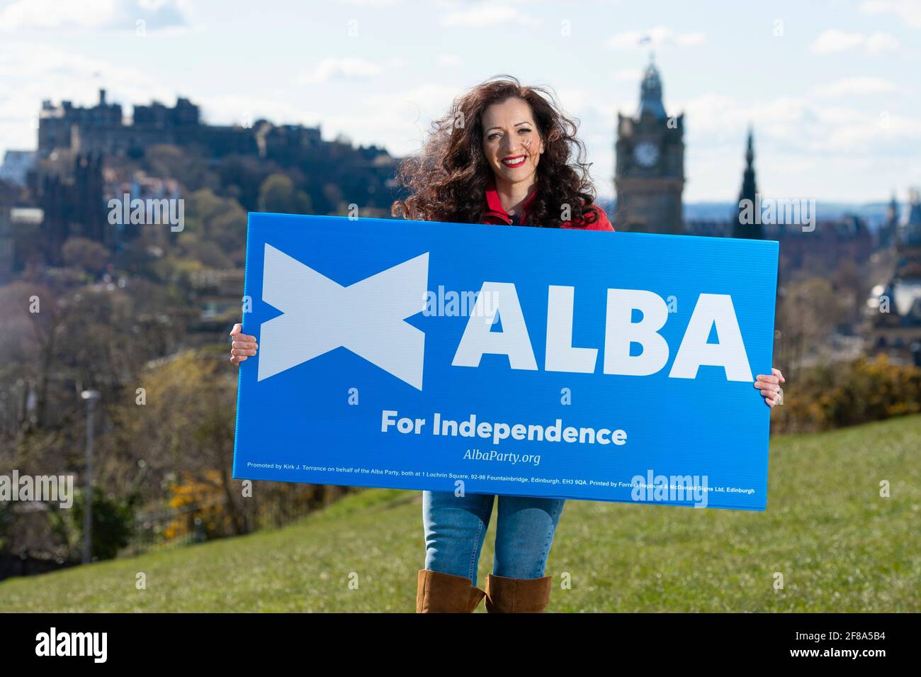 Central scotland region alba party candidates hi-res stock photography ...