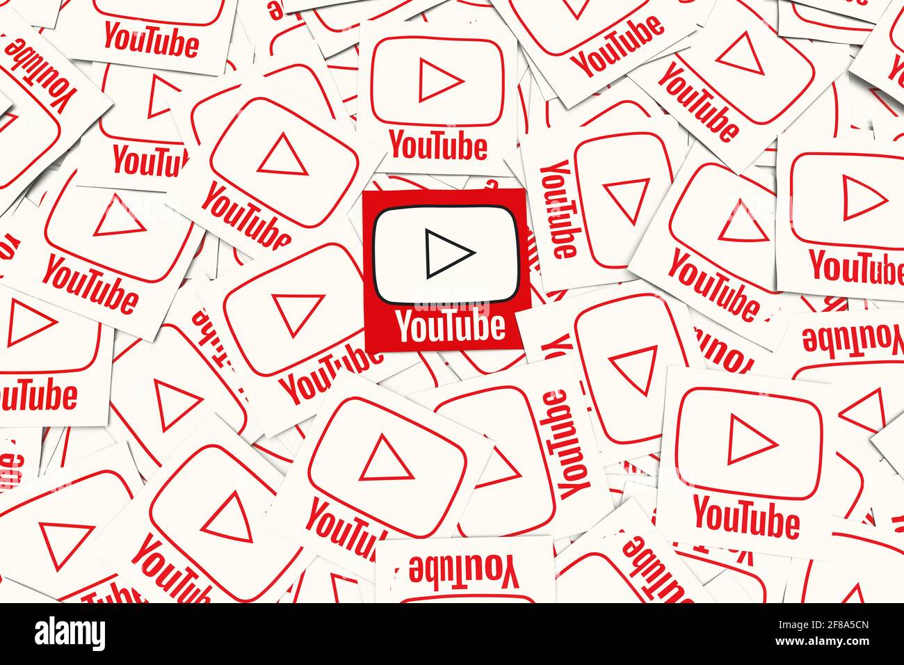 Youtube, Social Media Background Design Stock Photo - Alamy