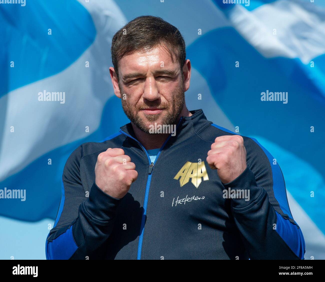 Edinburgh, Scotland, UK. 12th Apr, 2021. PICTURED: Alex Arthur MBE ...