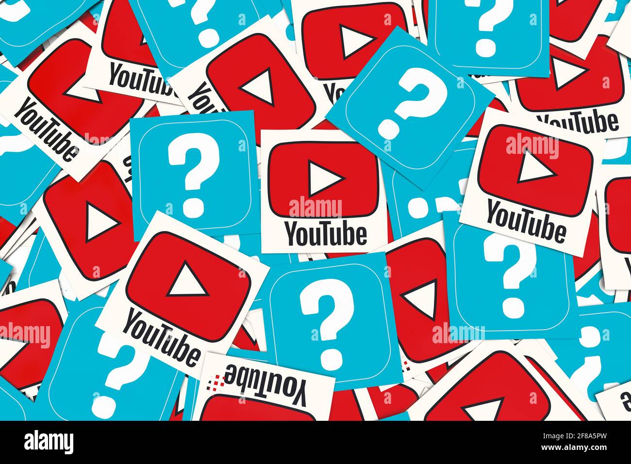 Youtube, Social Media Background Design Stock Photo - Alamy