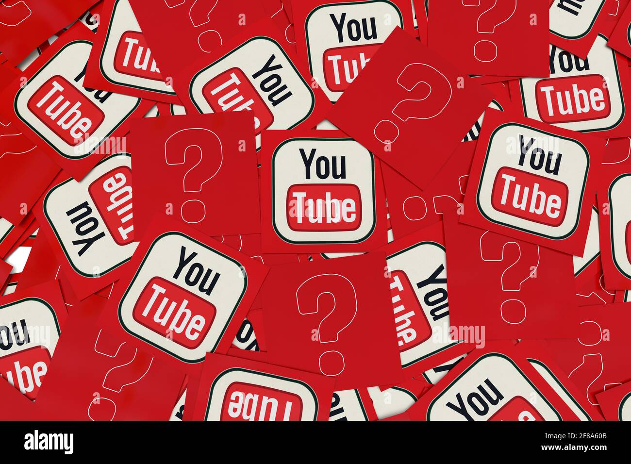 Youtube, Social Media Background Design Stock Photo - Alamy