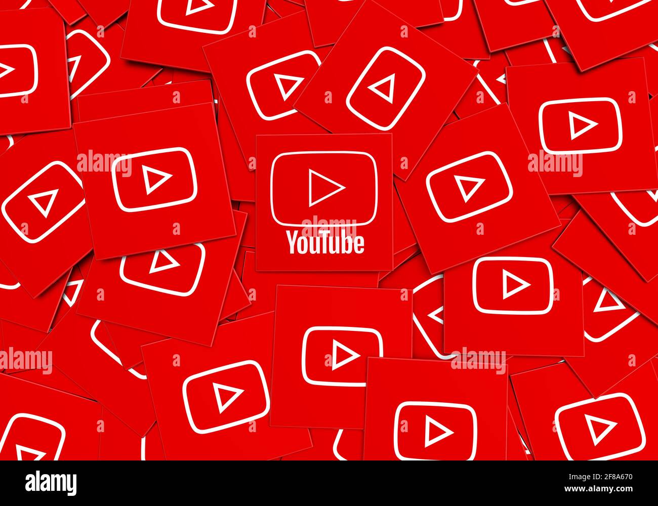 Youtube, Social Media Background Design Stock Photo - Alamy