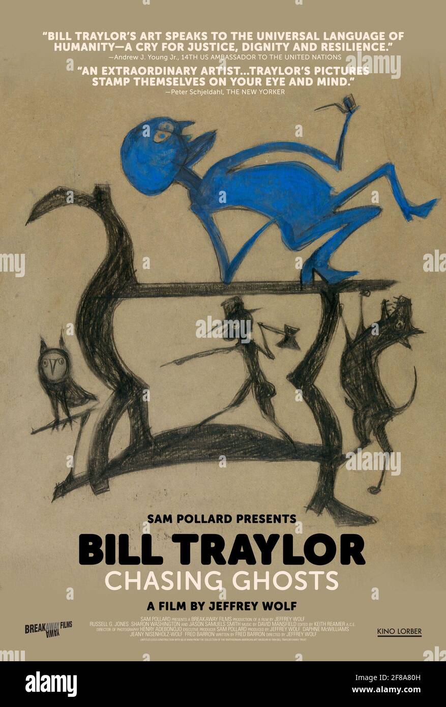 BILL TRAYLOR: CHASING GHOSTS, poster, 2019. © Kino Lorber / Courtesy ...