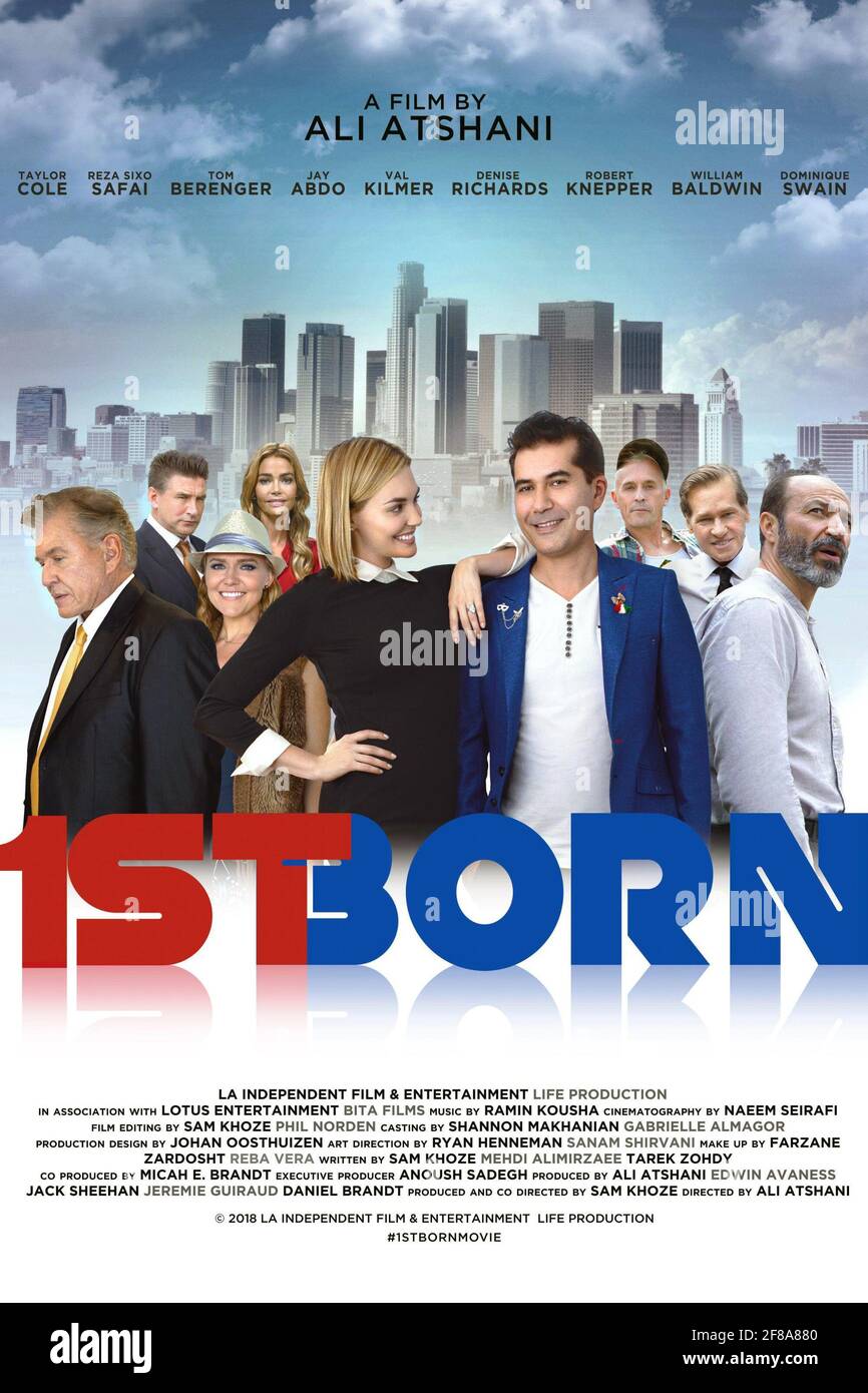 1ST BORN, (aka FIRST BORN), poster, from left: Tom Berenger, William ...