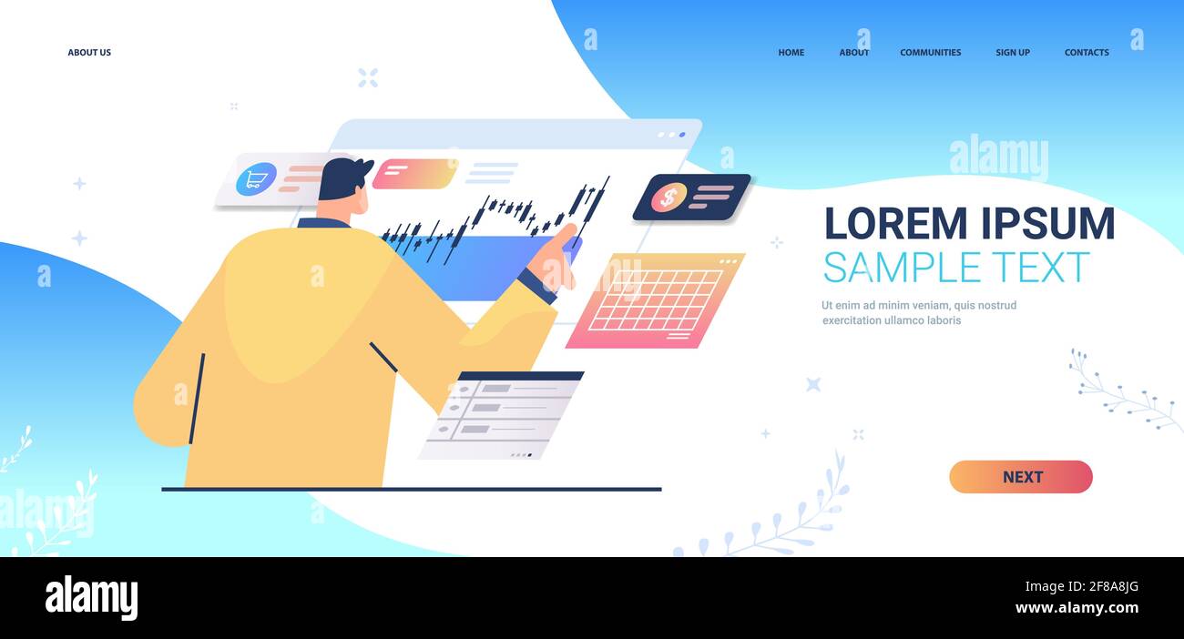 Market trader portrait Stock Vector Images - Alamy