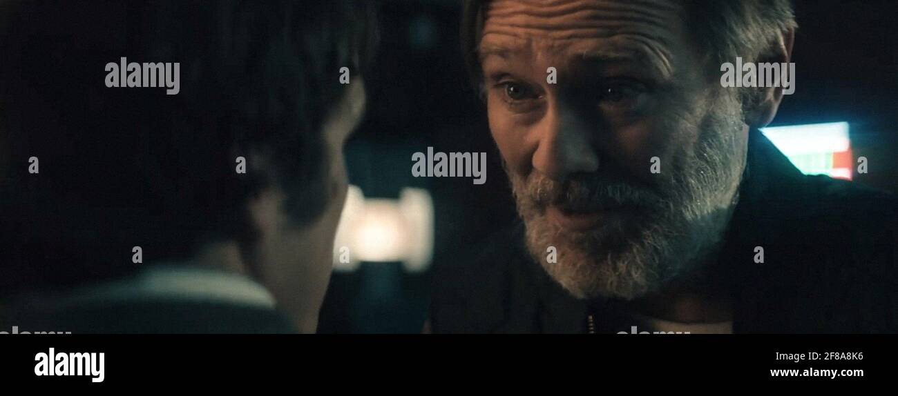 THE OAK ROOM, from left: RJ Mitte, Peter Outerbridge, 2020. © Gravitas ...