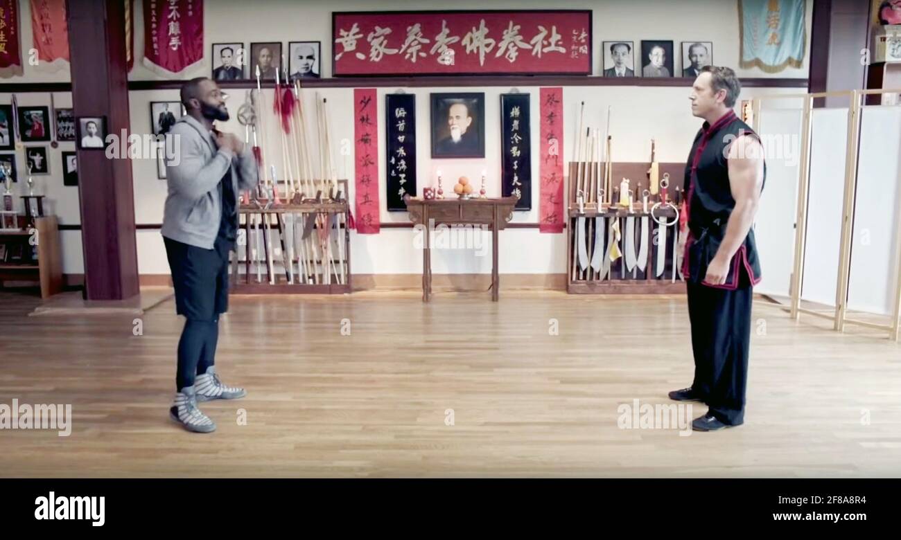 THE PAPER TIGERS, from left: Mykel Shannon Jenkins, Matthew Page, 2020 ...