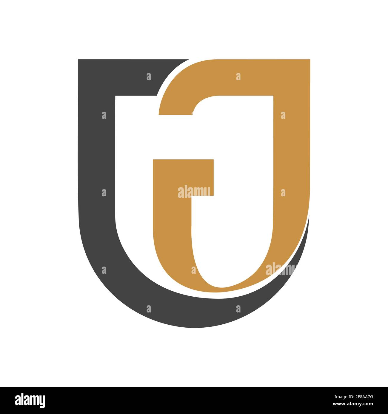 Initial ug letter logo vector template design. Creative abstract letter ...