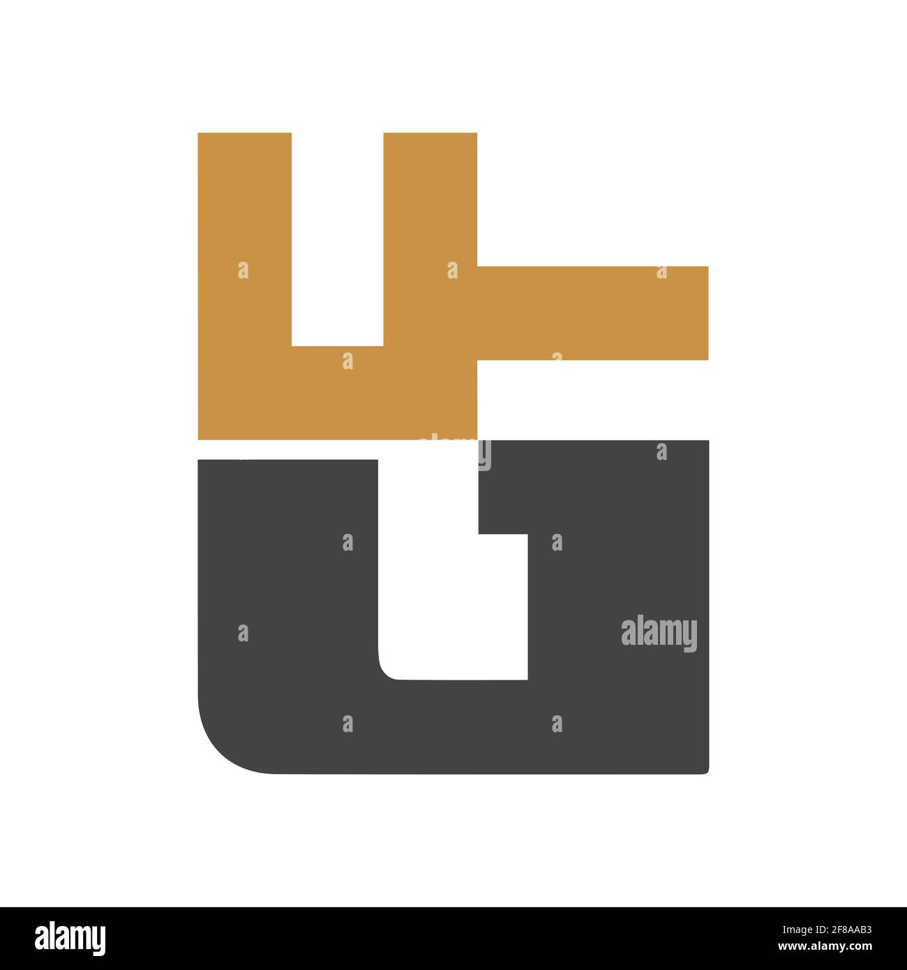 Initial ug letter logo vector template design. Creative abstract letter ...