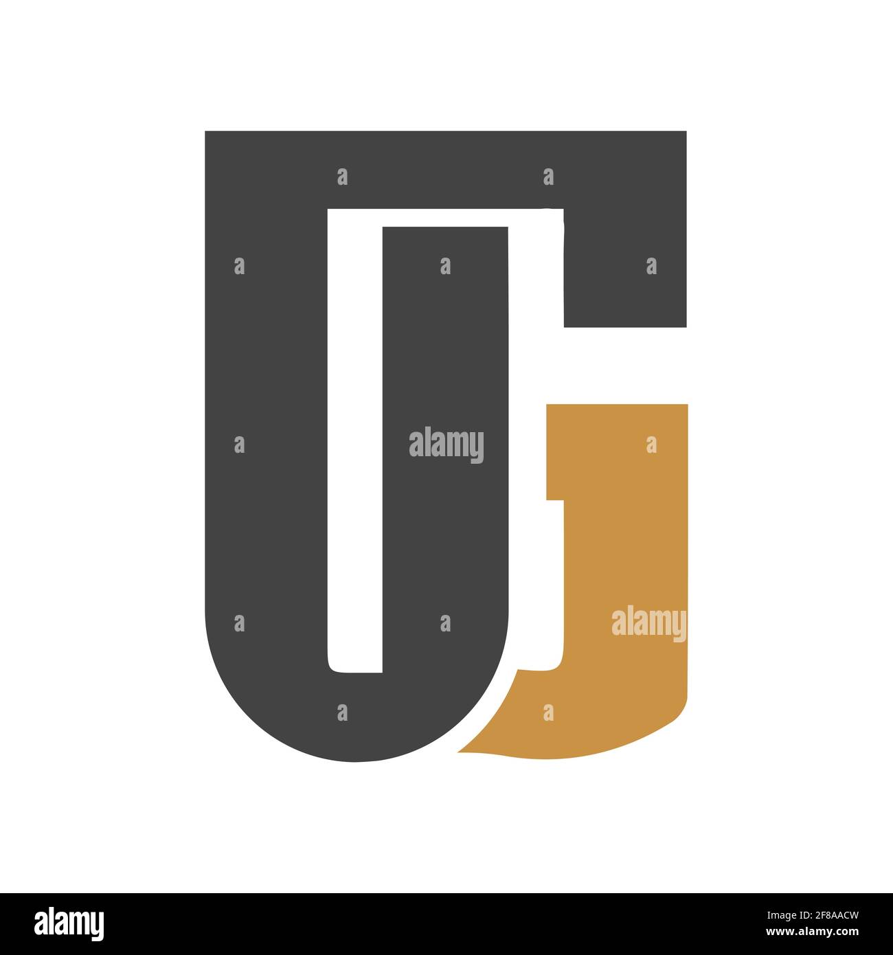 Initial ug letter logo vector template design. Creative abstract letter ...