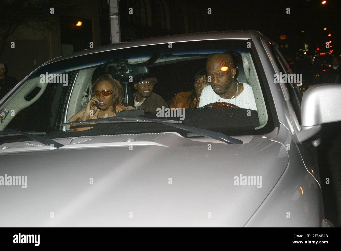 Earl Simmons, known by his stage name DMX, arrives at the "Never Die ...
