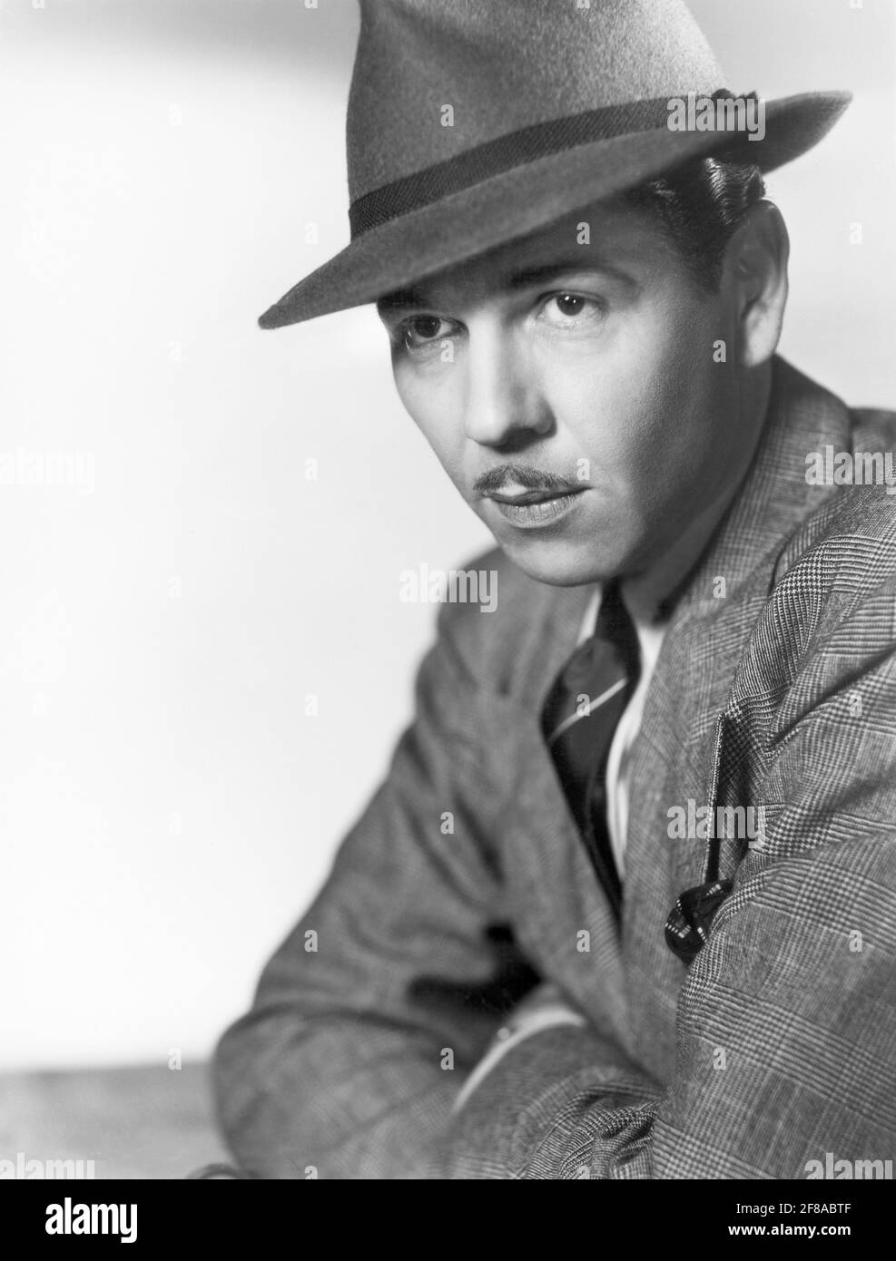 American Film Actor Roger Pryor, Head and Shoulders Publicity Portrait ...