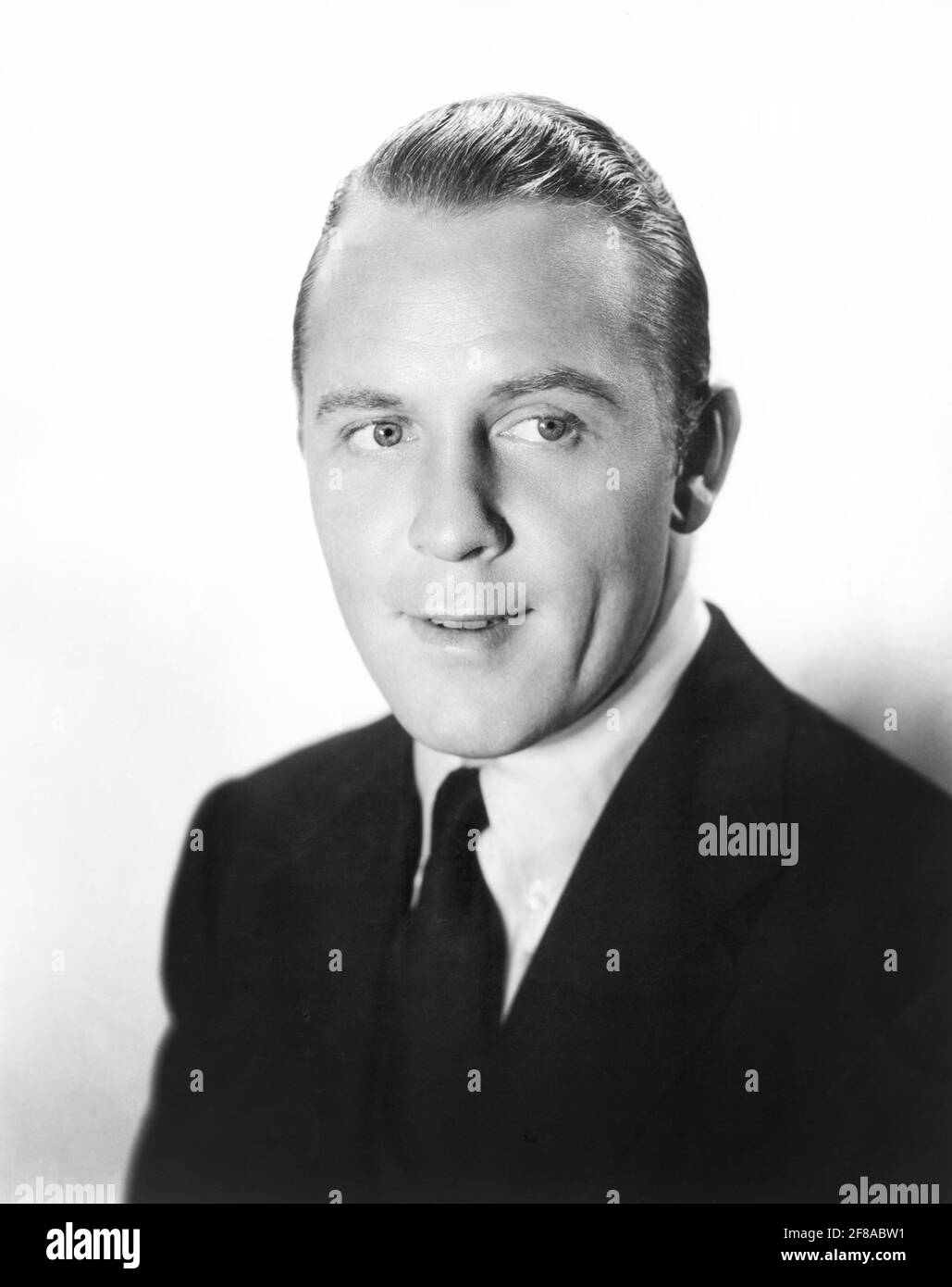 Dick Purcell, Head and Shoulders Publicity Portrait for the Film, "Over the Wall", Warner Bros ...