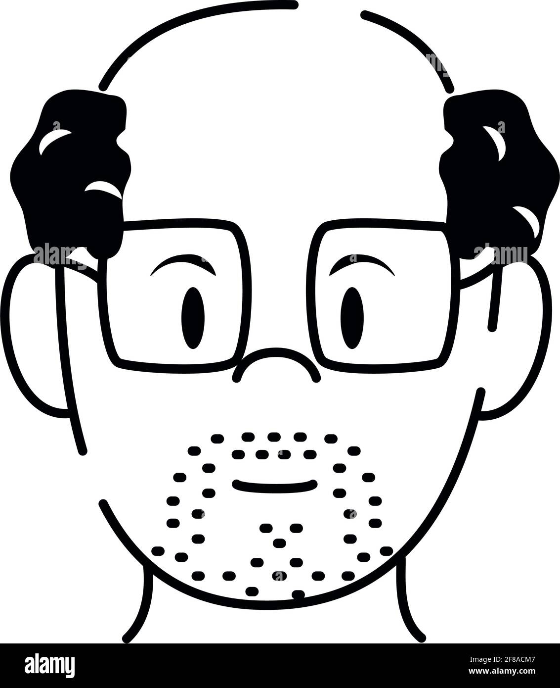 cartoon bald man with glasses Stock Vector Image & Art - Alamy cartoon bald man with glasses Stock Vector Image & Art - Alamy