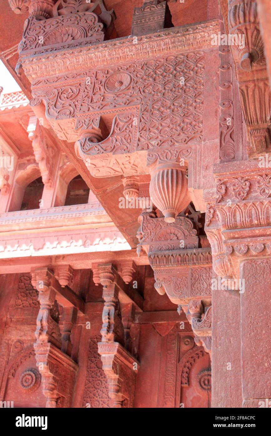 Mughal red sandstone architecture hi-res stock photography and images ...