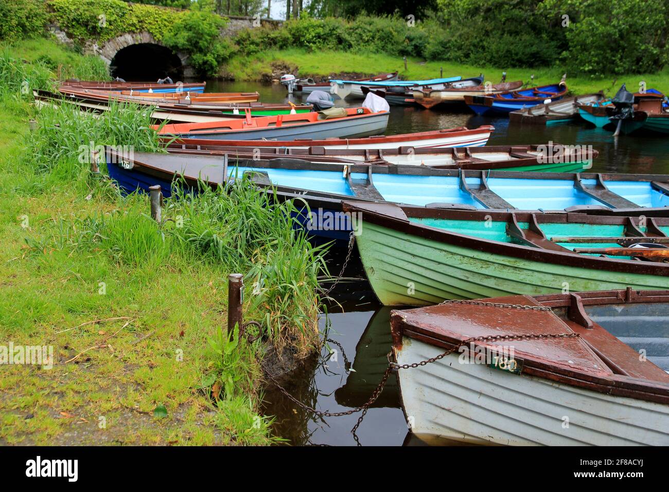 Colorful rowing boats hi-res stock photography and images - Alamy