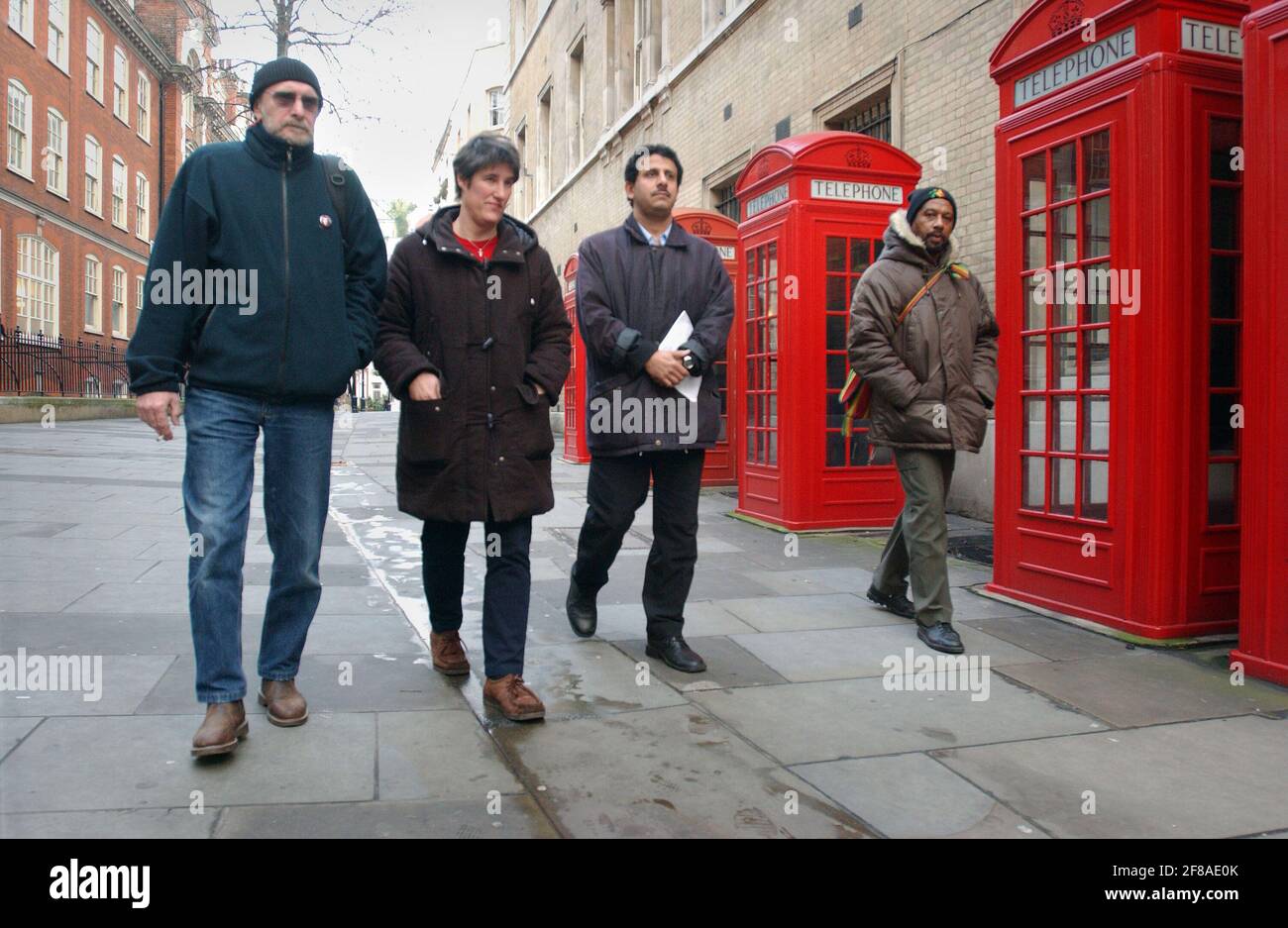 L-R STEVE BLUM,MARIA GALLASTEGUI,AQUIL SHAER AND ALWYN SIMPSON,ALL ...