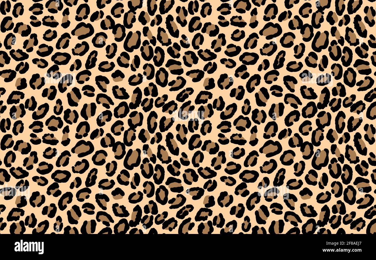 Abstract modern leopard seamless pattern. Animals trendy background ...