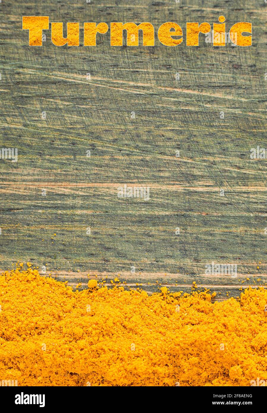Organic turmeric powder - Curcuma longa Stock Photo - Alamy