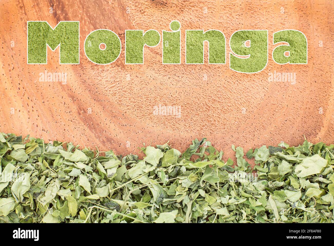 Organic moringa leaves - Moringa oleifera Stock Photo - Alamy