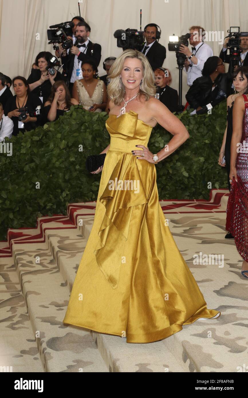 Deborah Norville during the 2018 Met Costume Gala Heavenly Bodies, held ...