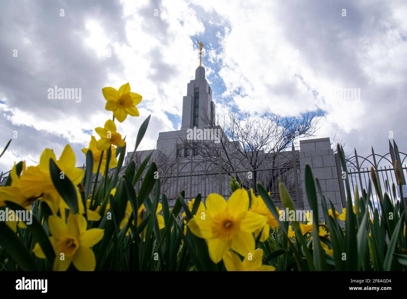 Draper temple hi-res stock photography and images - Alamy