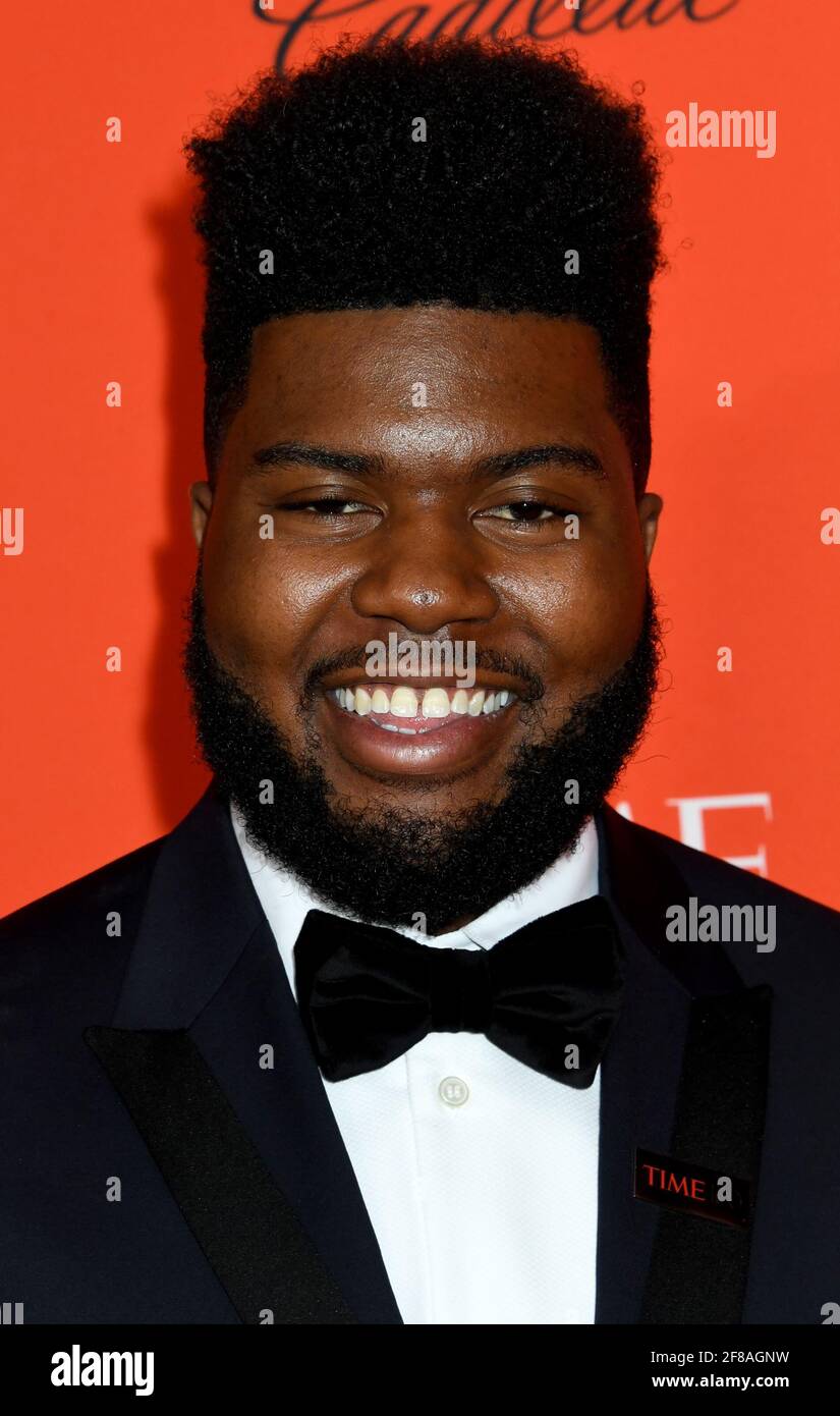 Khalid Johnson arrives to the 2019 TIME 100 Gala, held at Jazz in ...